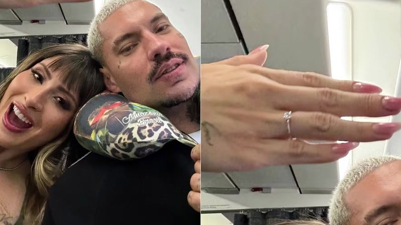 Cenapop · Agatha Sá exibe aliança de noivado com Felipe Ret: “Tô sonhando”