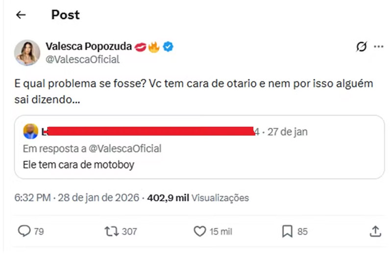 Cenapop · Valesca Popozuda defende o filho após crítica por aparência ...